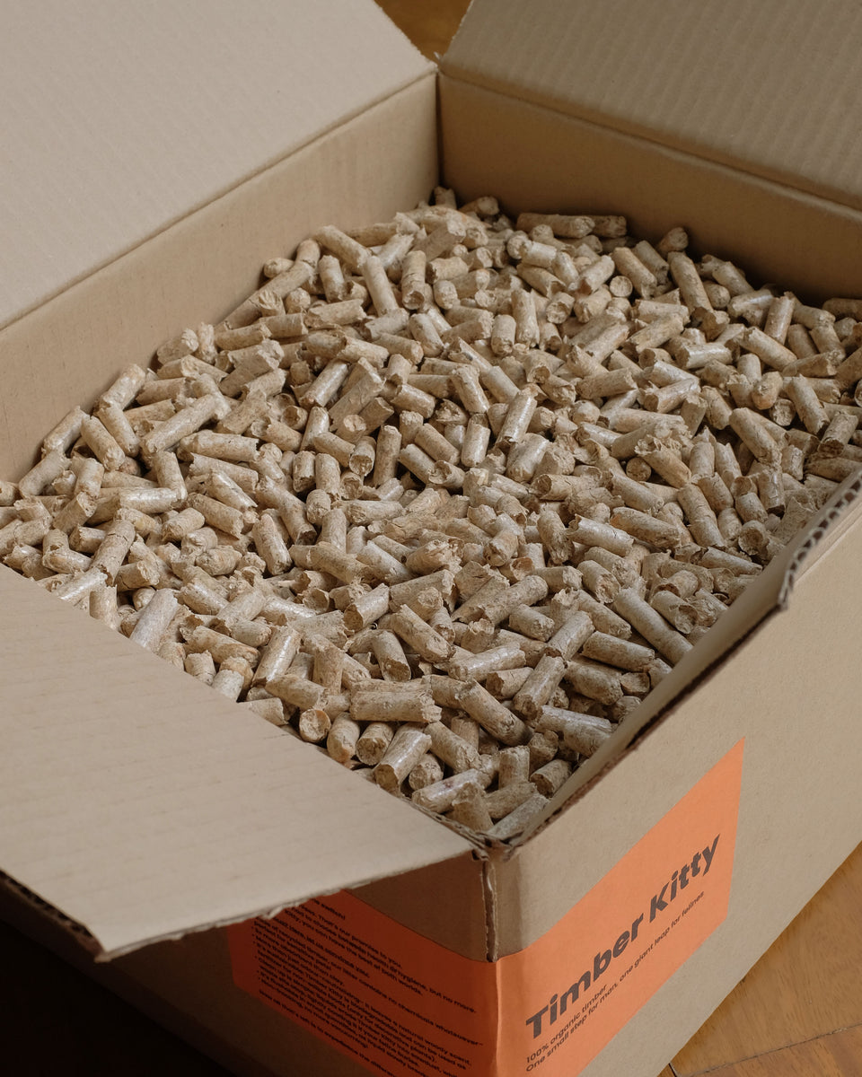 Timber Kitty Litter (14 liters/8 kg) – Loop.